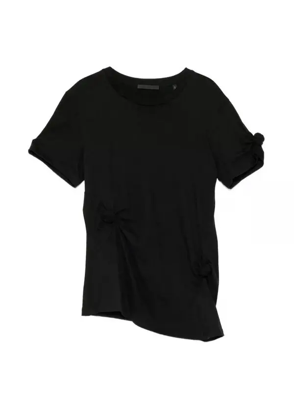Helmut Lang Knot Detail T-shirt - Black