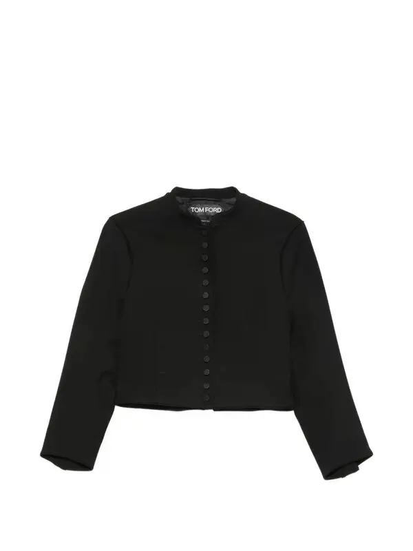 TOM FORD Grain De Poudre Cropped Jacket