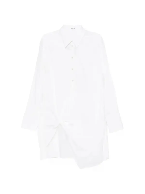 Helmut Lang Asymmetric Shirt Dress