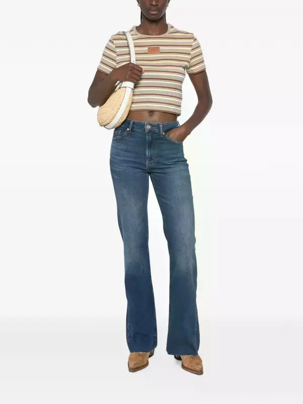 SEVEN Flared Jeans With Faded Effect