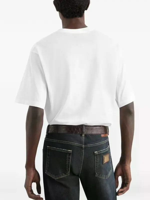 Dolce & Gabbana Cotton T-shirt With Patch