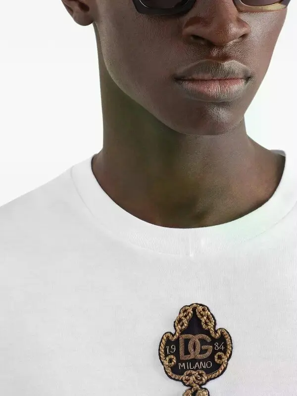 Dolce & Gabbana Cotton T-shirt With Patch