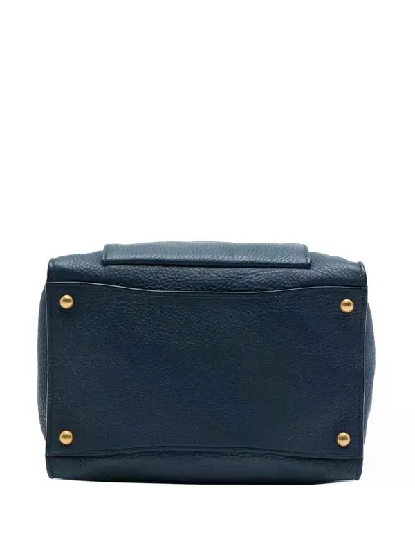 Prada Vitello Daino Convertible Tote Satchel