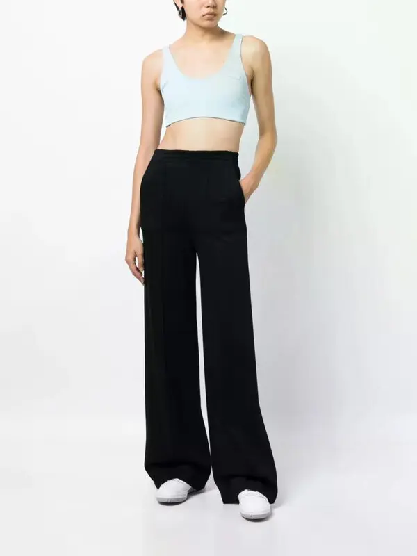 SPORTY & RICH Ribbed Racerback Tank Top