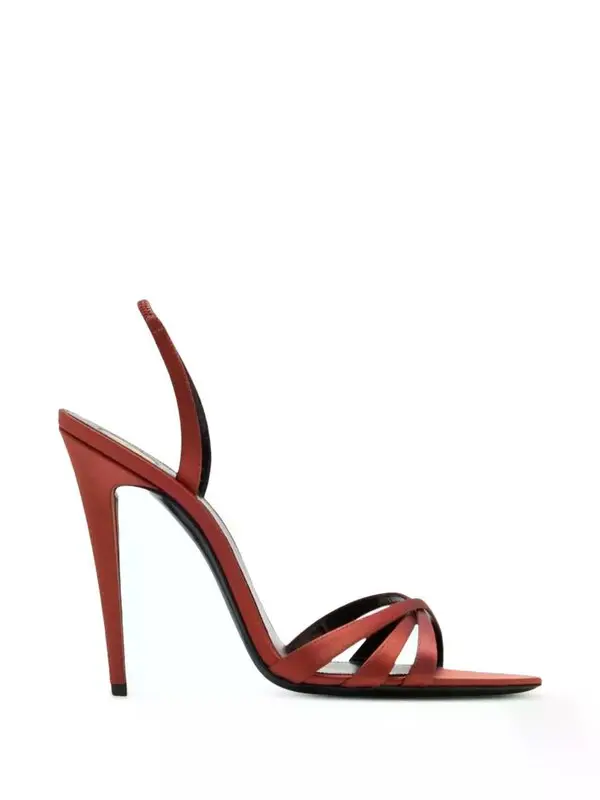 Saint Laurent Kate Slingback Heeled Sandals