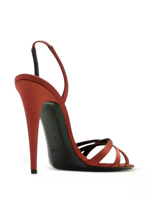 Saint Laurent Kate Slingback Heeled Sandals