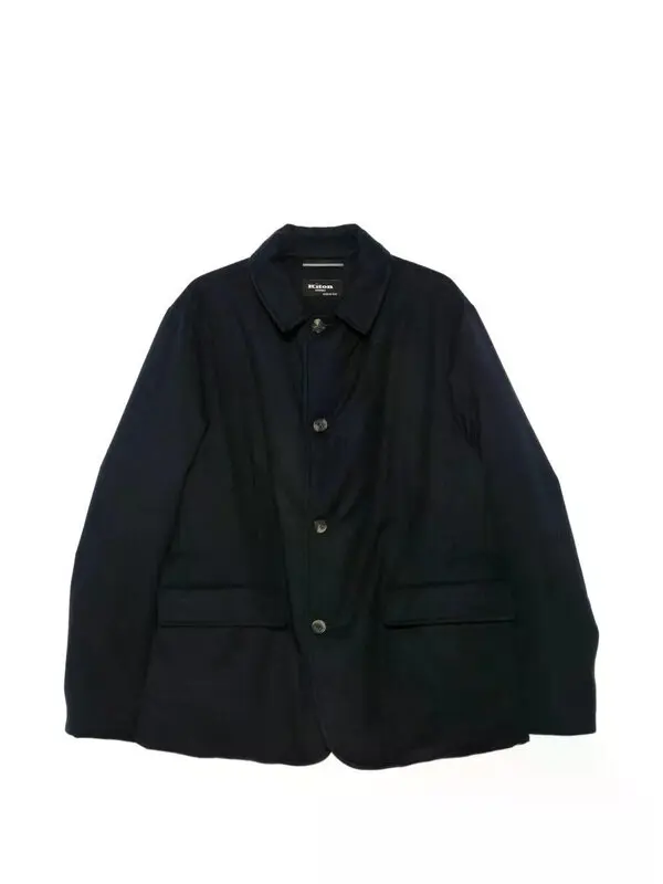 Kiton Button-fastening Flap-pockets Jacket