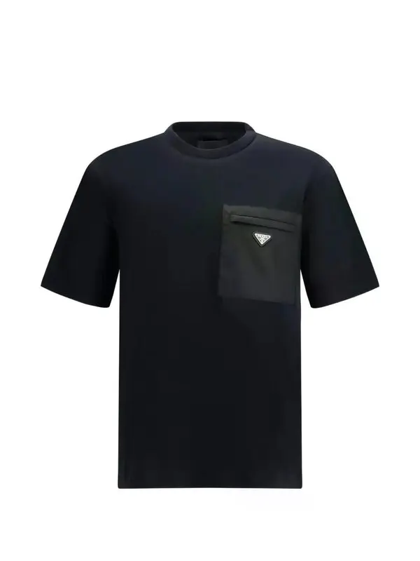 Prada Logo-appliqué T-shirt