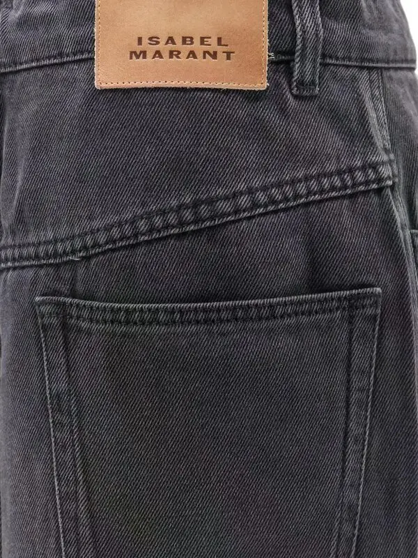 Isabel Marant Étoile Faharia Front-slit Denim Maxi Skirt