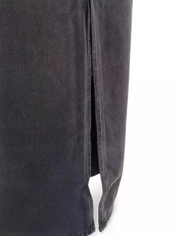 Isabel Marant Étoile Faharia Front-slit Denim Maxi Skirt