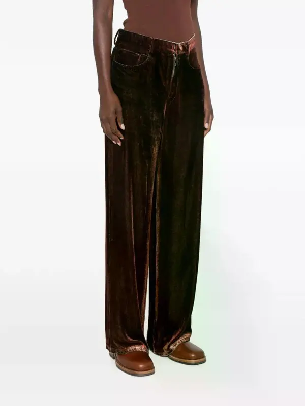 PIERRE-LOUIS MASCIA Kandox Velvet Trousers