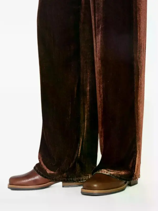 PIERRE-LOUIS MASCIA Kandox Velvet Trousers