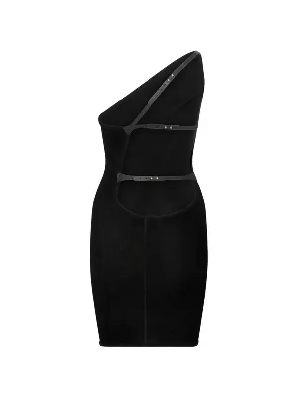 Dsquared2 One-shoulder Mini Jersey Dress