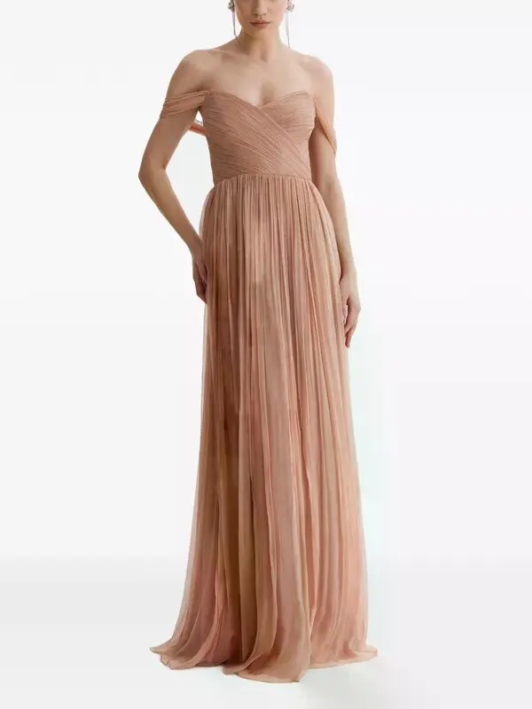FRAMBOISE Kiros Off-shoulder Gown