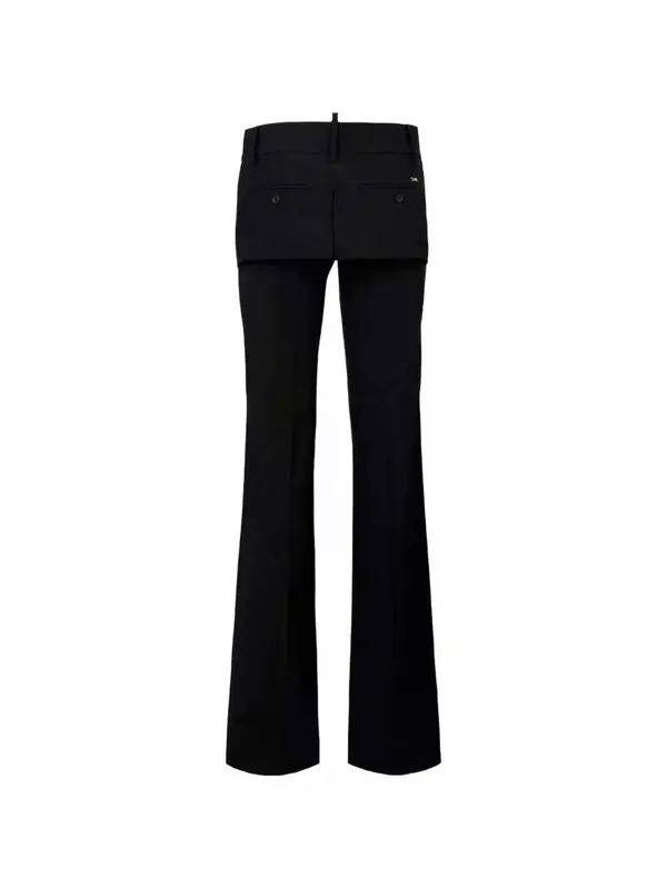Dsquared2 Tailored Peek-a-boo Cigarette Pants