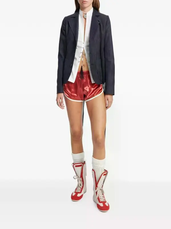 ANN DEMEULEMEESTER Pinstripe Cotton Jacket