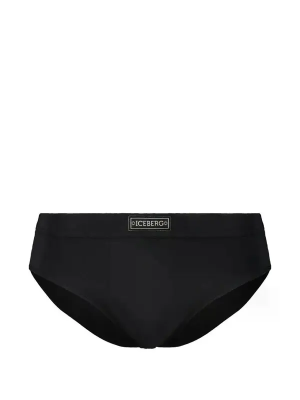 Iceberg Logo-patch Swim Briefs