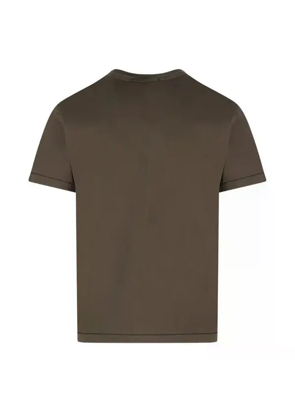 Stone Island Logo-patch Short-sleeve T-shirt - Green