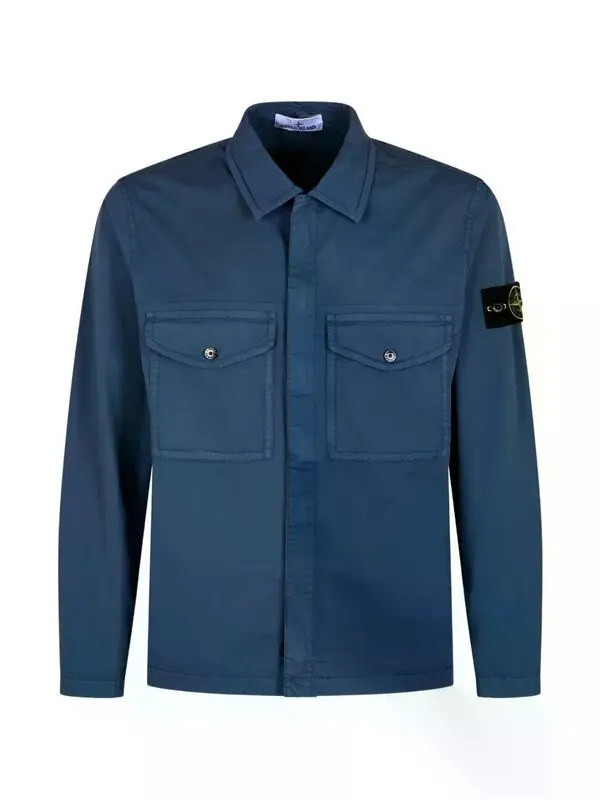 Stone Island 1200003 Logo-patch Overshirt