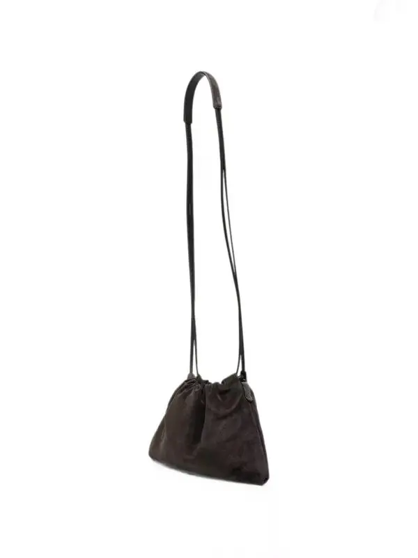 Brunello Cucinelli Drawstring Cross-body Bag - Brown