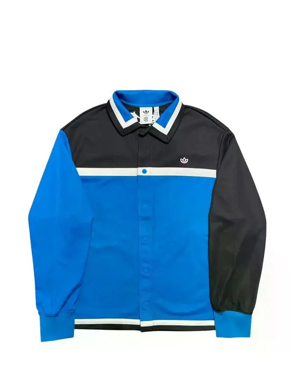 Adidas X Clot Edison Chen Logo-print Panelled Jacket