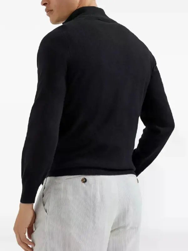 Brunello Cucinelli Cashmere Half-zip Sweater