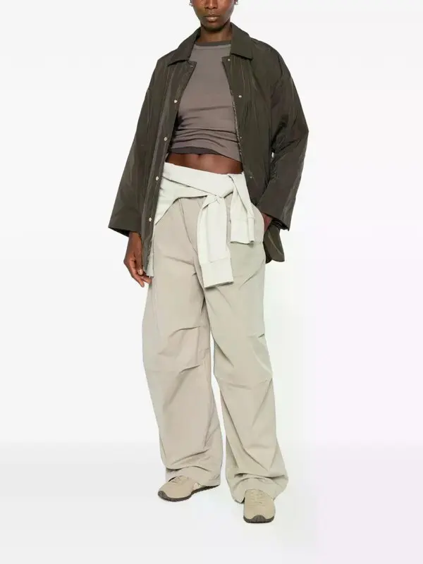 Max Mara Logo-engraved Snap-button Coat