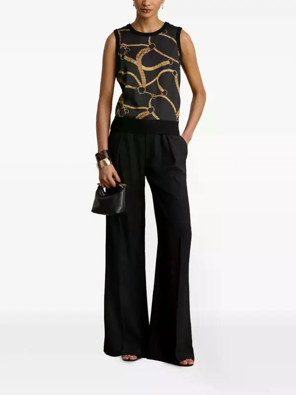 Ralph Lauren Sleeveless Printed Top