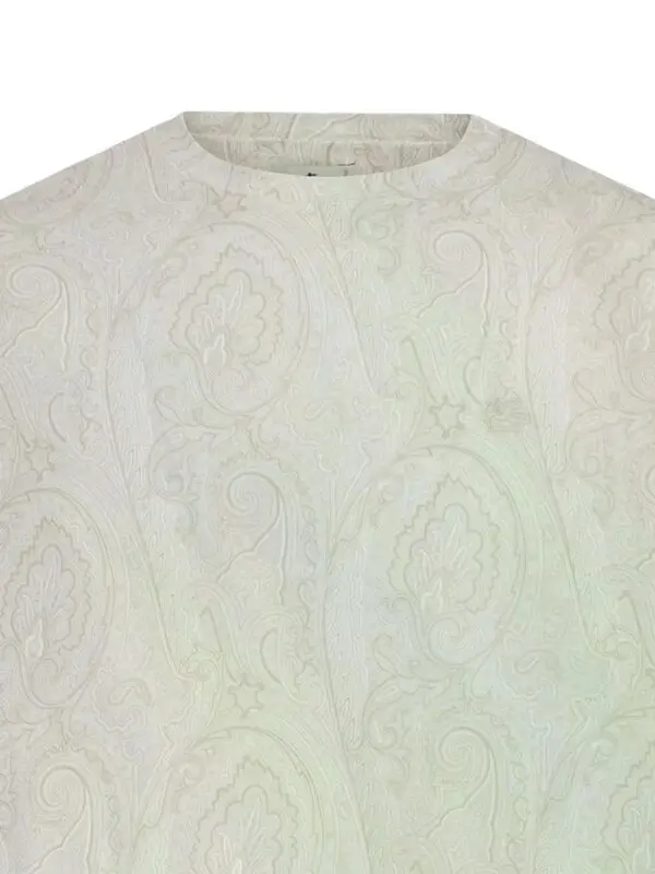Etro Paisley-print Cotton T-shirt