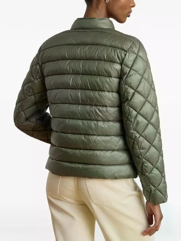 Ralph Lauren Quilted Mock-neck Jacket