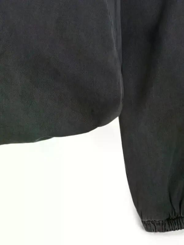 Miu Miu Logo-embroidered Zip-up Jacket