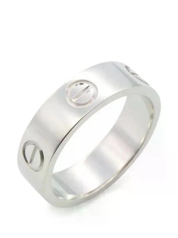 Cartier 18k White Gold Love Ring