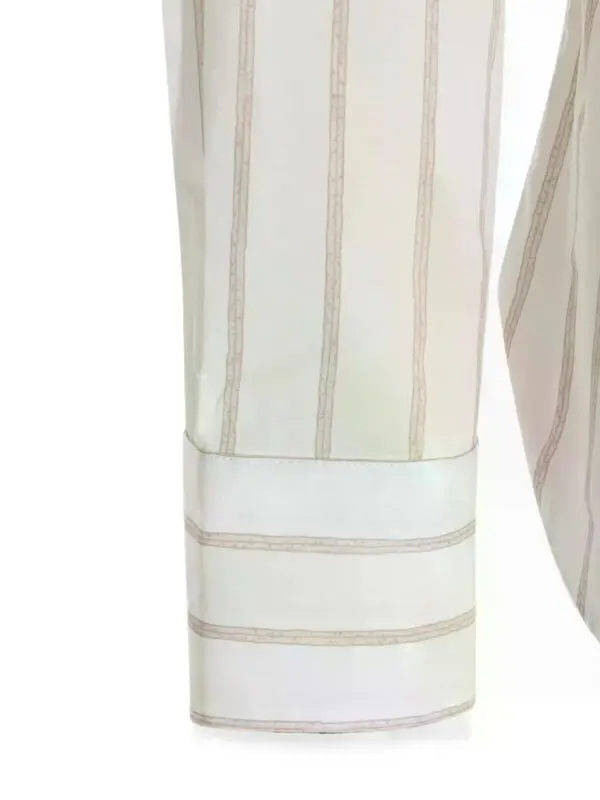 Canali Vertical-stripe Shirt