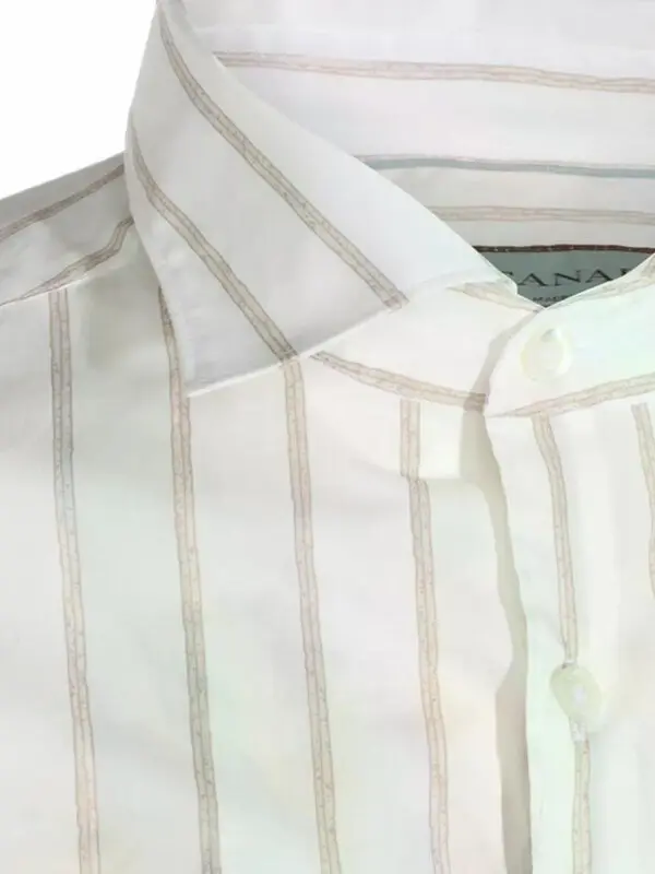 Canali Vertical-stripe Shirt