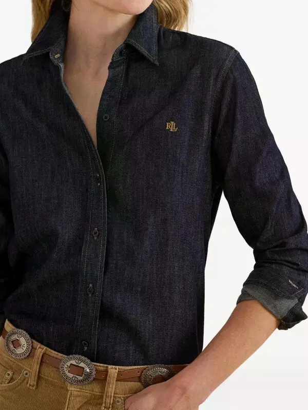 Ralph Lauren Embroidered Denim Shirt