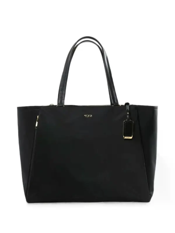 Tumi Logo-plaque Luggage-tag Tote Bag - Black