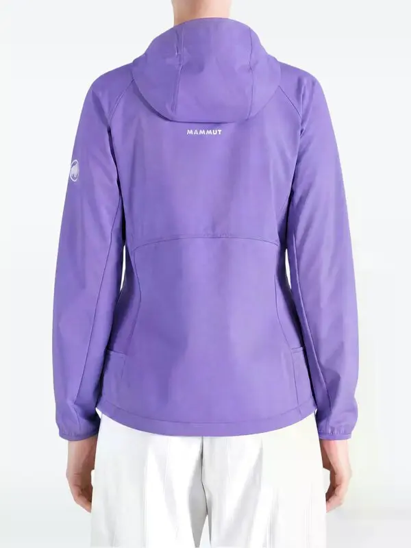 MAMMUT Hooded Zip-up Jacket With Chest And Side Pockets