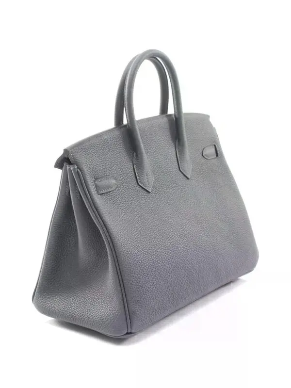 Hermès 2026 Birkin 25 Togo Leather Handbag - Grey