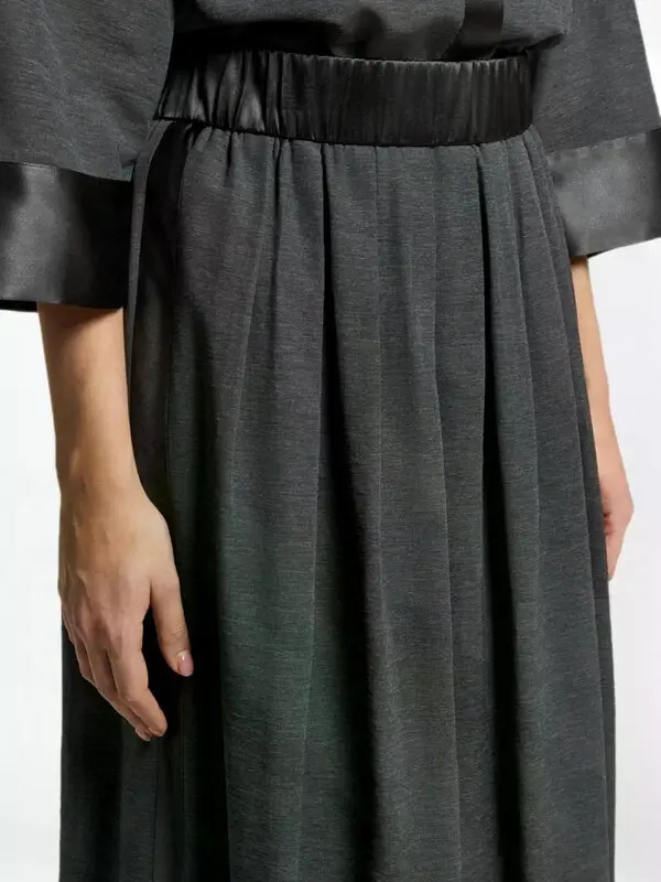 Peserico Pleated Midi Skirt