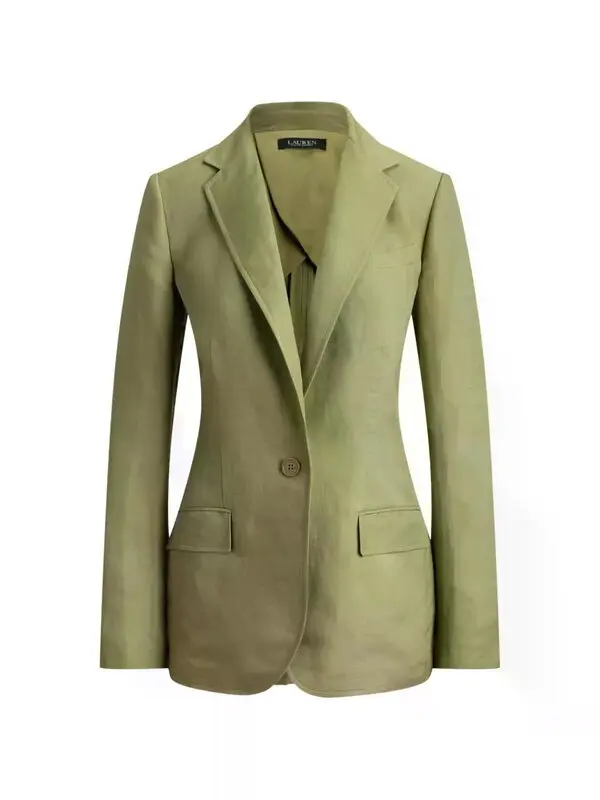 Ralph Lauren Single-button Twill Blazer
