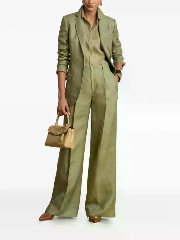 Ralph Lauren Single-button Twill Blazer