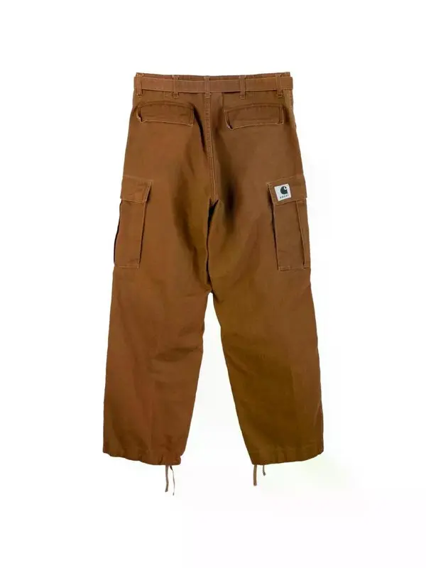 Sacai X Carhartt Wip Belted Cargo Pants