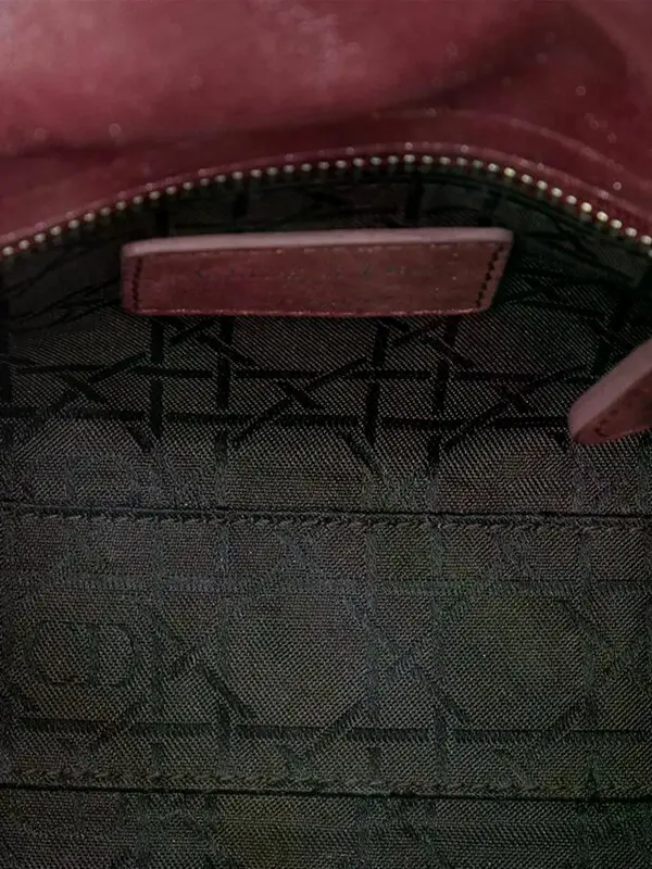 Dior Lambskin Cannage Lady Satchel - Pink