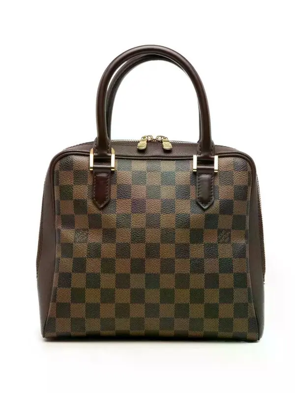 LOUIS VUITTON Damier Ebene Brera Handbag - Brown