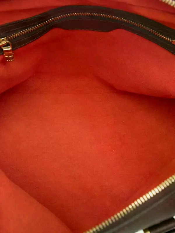 LOUIS VUITTON Damier Ebene Brera Handbag - Brown