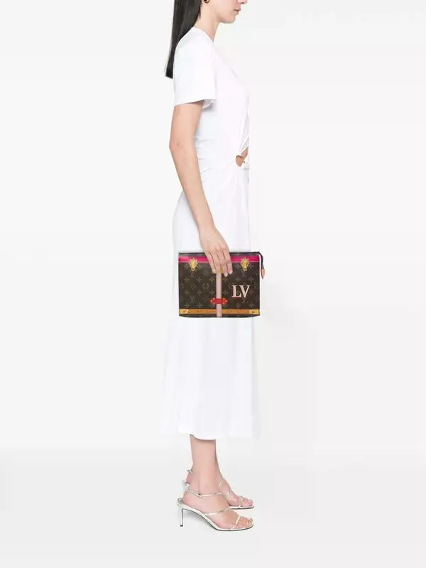 LOUIS VUITTON 2018 Monogram Summer Trunks Toiletry Pouch 26 Clutch Bag