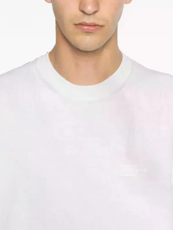 Givenchy Logo Patch Crew Neck Sweater