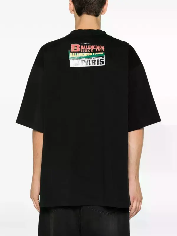 Balenciaga Graphic-print Oversized-fit T-shirt