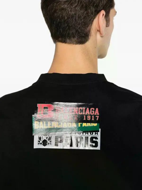 Balenciaga Graphic-print Oversized-fit T-shirt