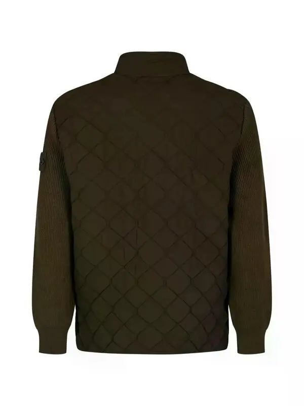 Stone Island Quilted High-neck Jacket